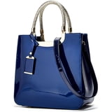 ShengRui Glossy Patent Leather Women Handbag Shiny Shoulder Bag Evening ...