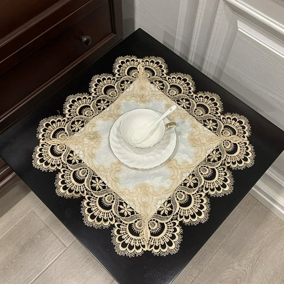 ShengRui Lace Horns A Few Tables Of Cloth French Coffee Table Small ...