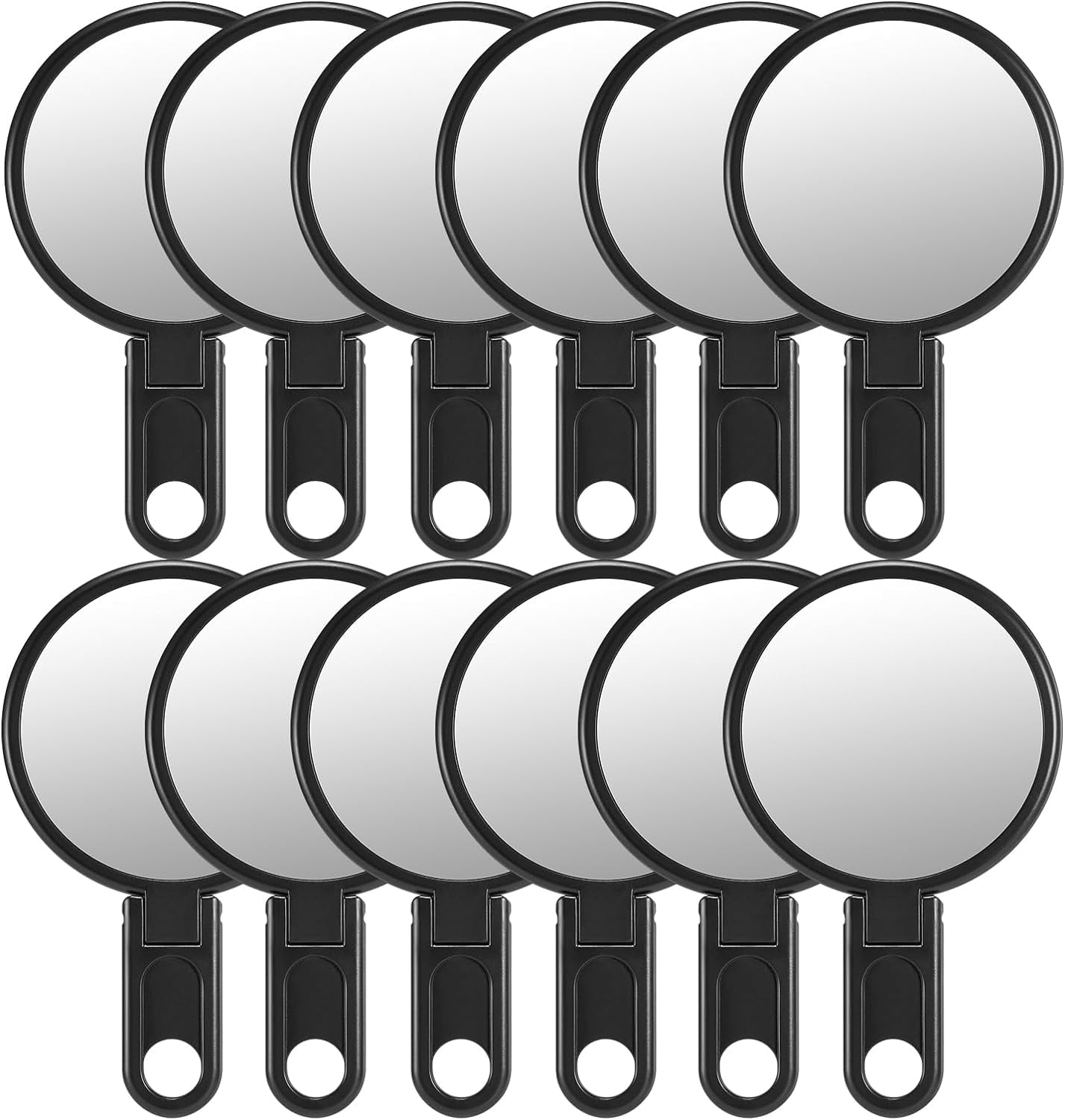 ShengRui Small Hand Mirror, 3 Inches Mini Hand Held Compact Folding ...