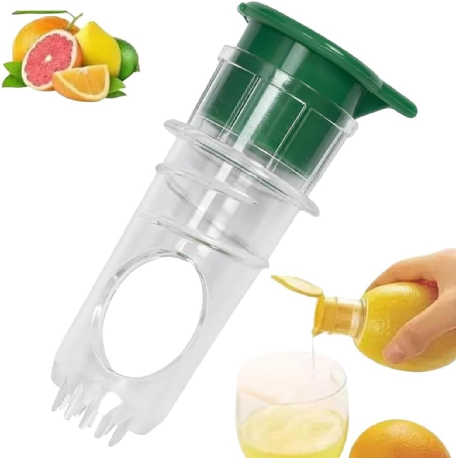 ShengVisions 2025 New Screw-Top Lemon Squeezer | Manual Citrus Press ...