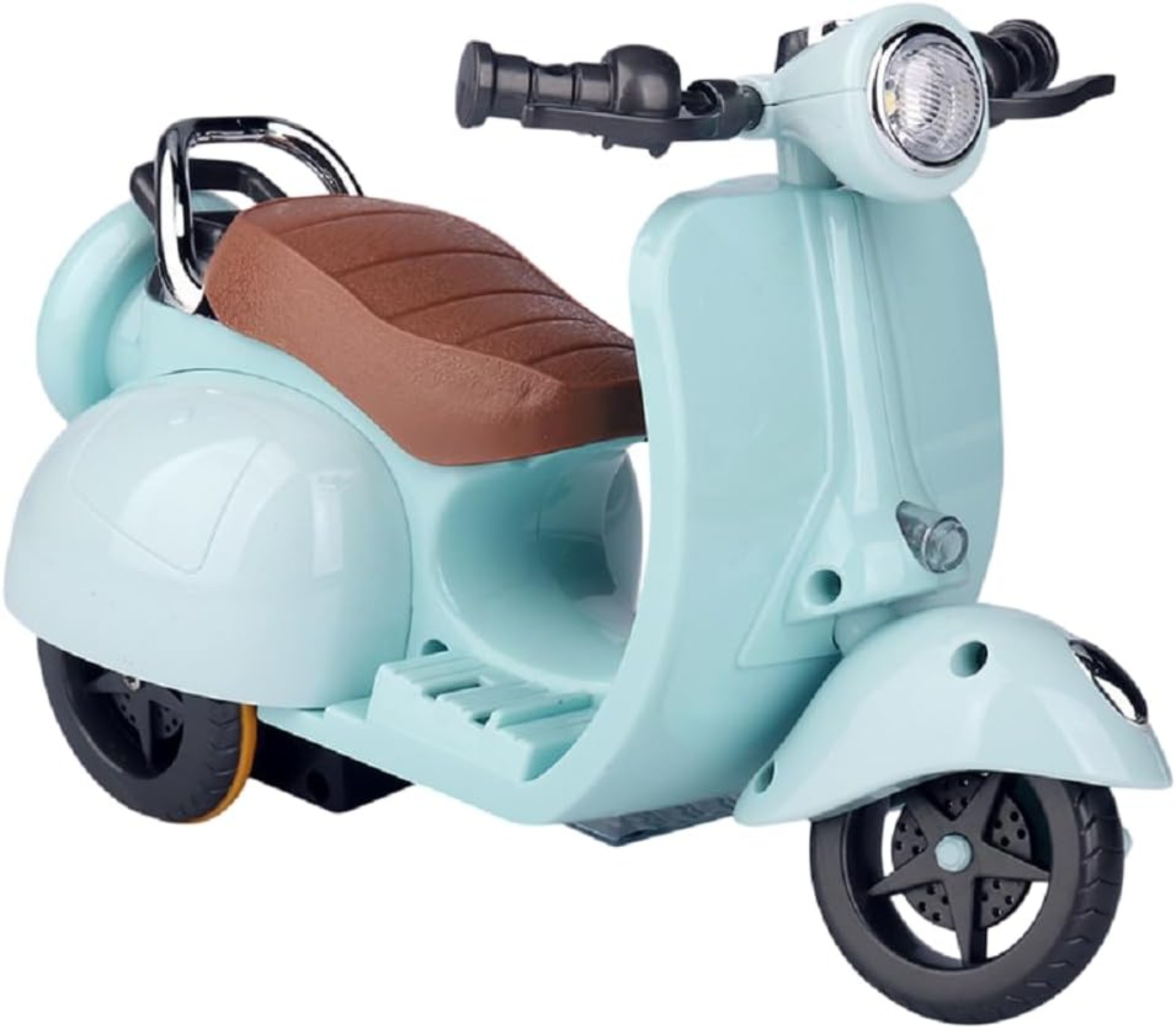 ShengVisions Cute Blue Doll Car - Electric Riding Toy, Compatible with ...