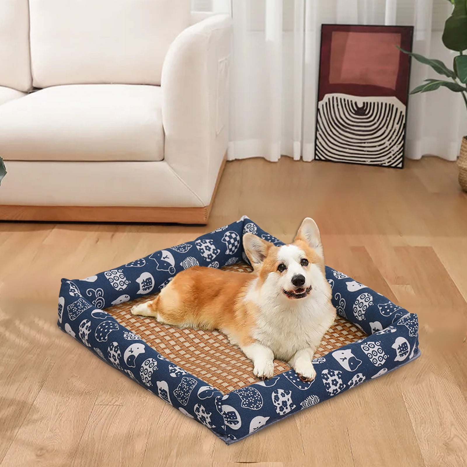 ShengapQ Summer Pet Cooler Floor Cushion for Dogs and Cats, Ice Mat for ...