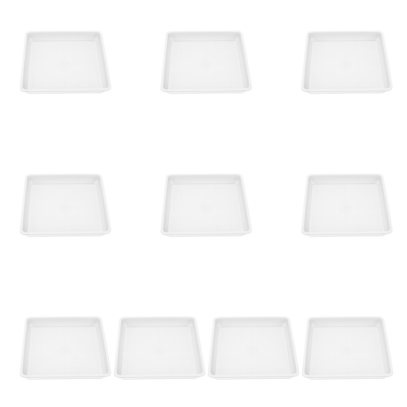 Shengji 10Pcs Flowerpot Water Trays Bonsai Bases Balcony Succulent Pot ...
