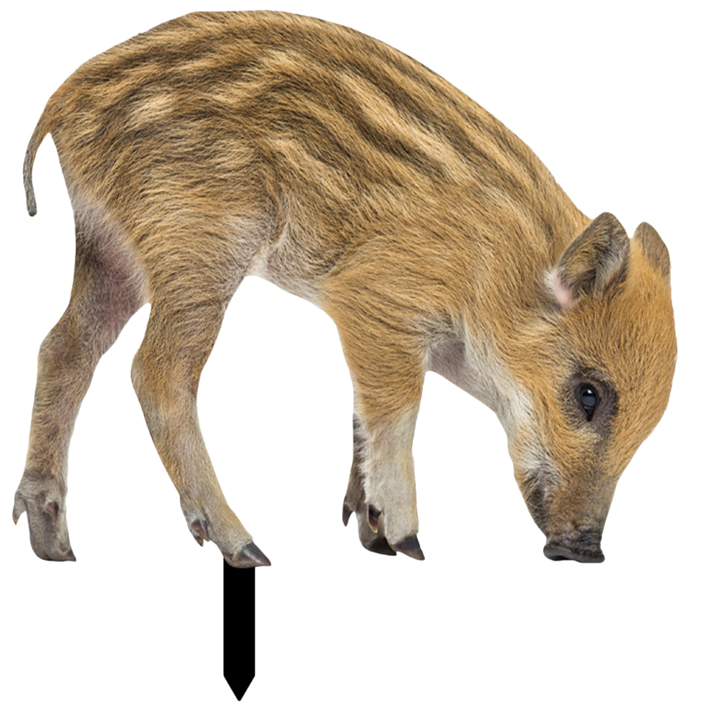 Shengji Cute Pig Statue Stake for Lawn and Potted Plants Decoration ...