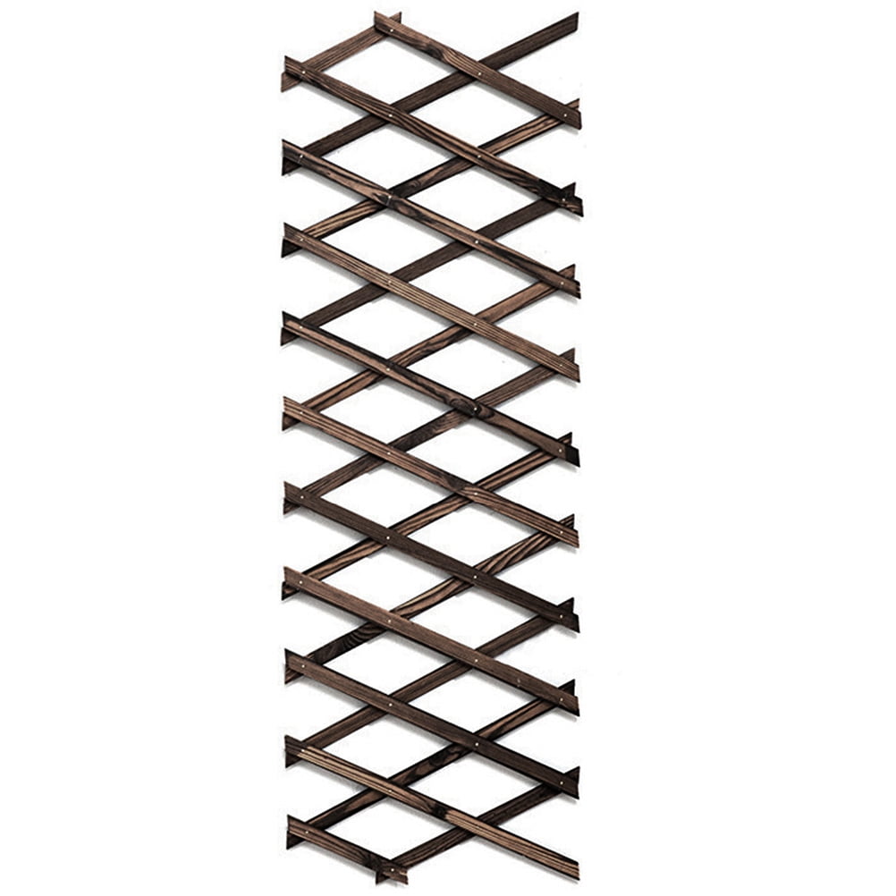 Shengji Outdoor Playpen Expandable Wood Garden Fence Lattice Frame - Walmart.com