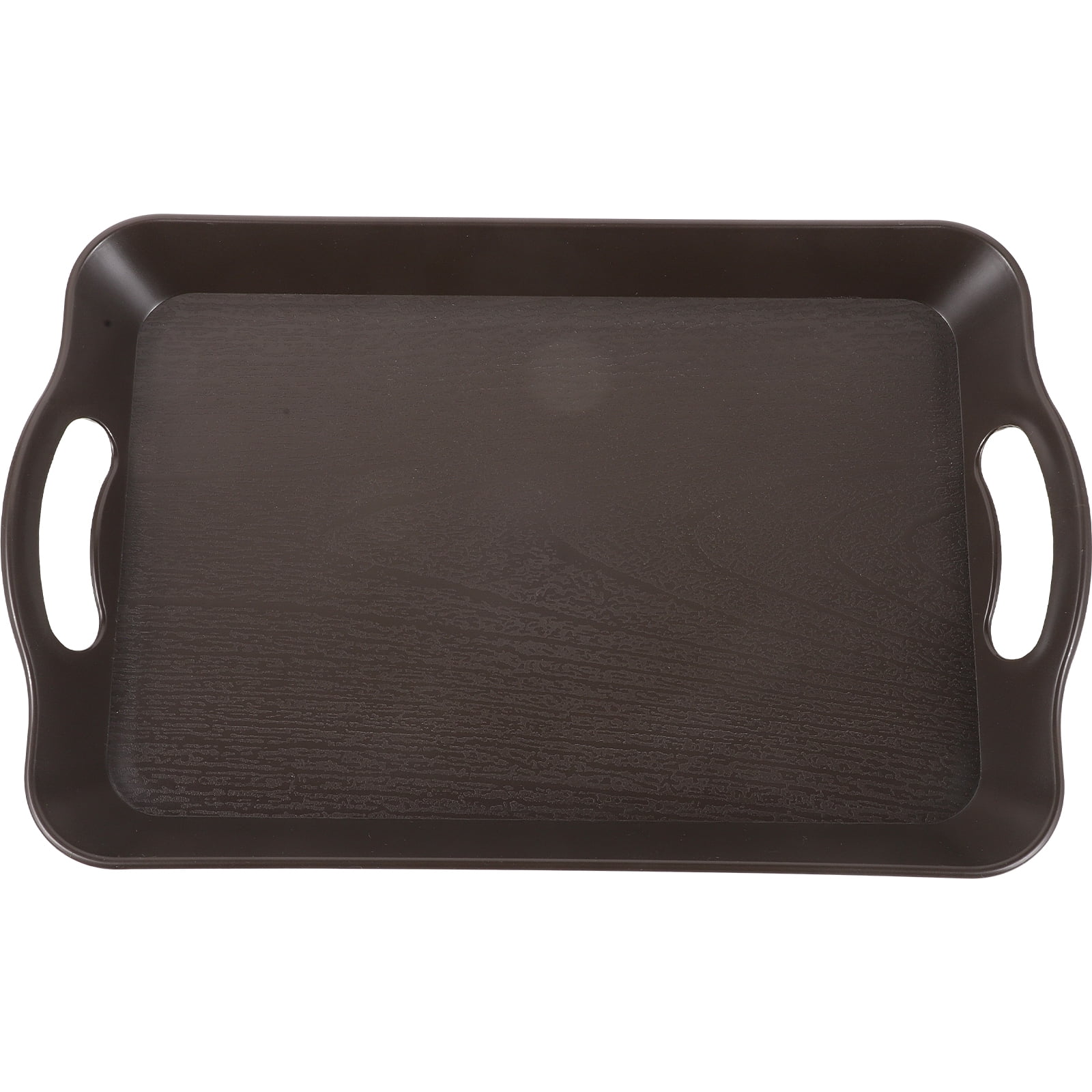Shengji Rectangular Plastic Serving Tray with Handles for Parties and ...