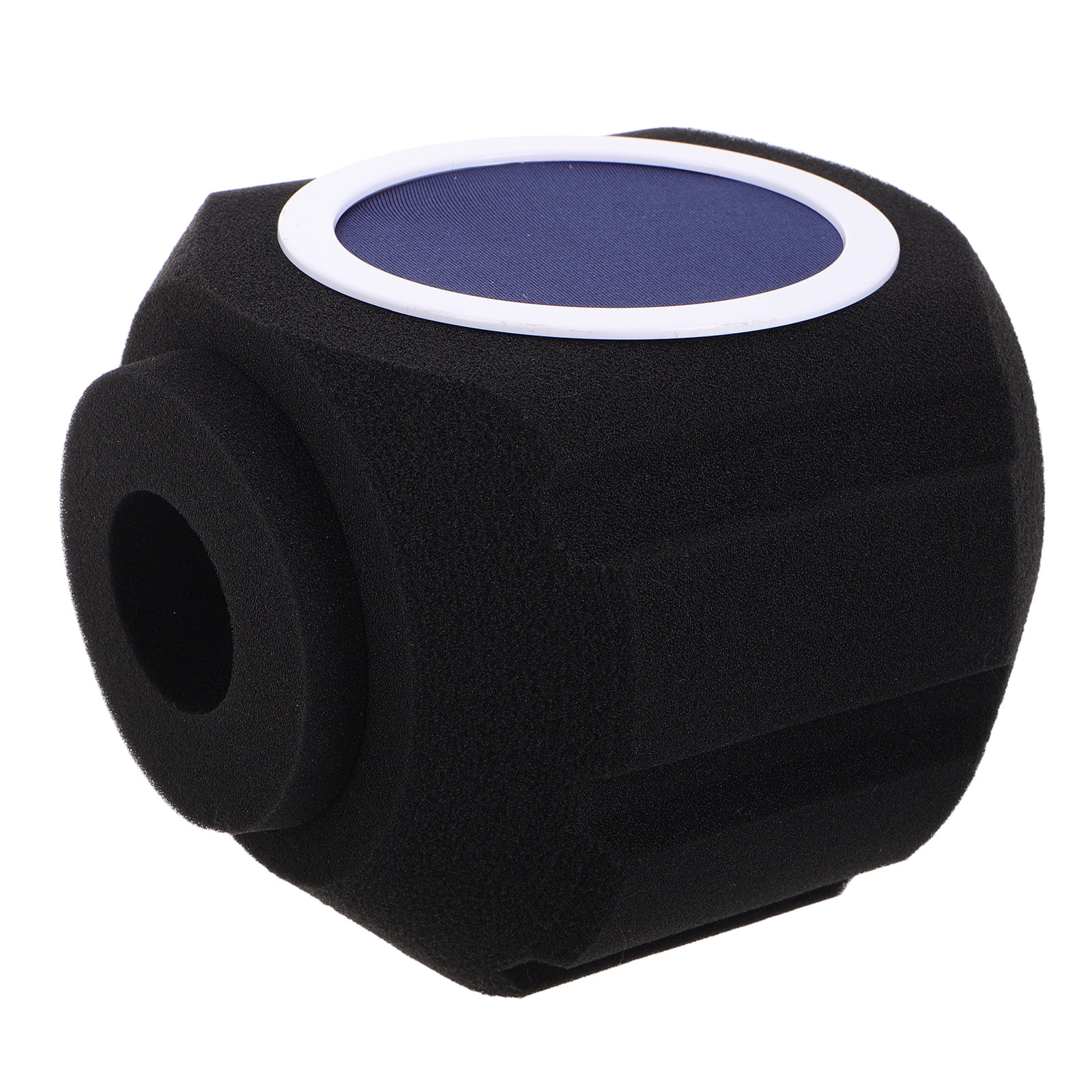 Shengjike Microphone Soundproof Cover Filter Sponge Microphones Black ...