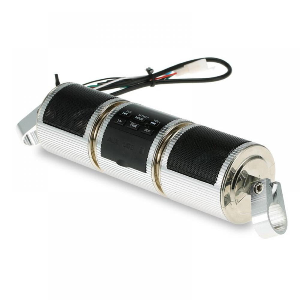 Shengshi Waterproof Bluetooth Motorcycle Stereo Speakers 7/8-1.25 In ...