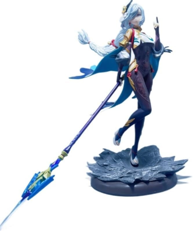 Shenhe Figure, Long Gun Fighting Shenhe Action Figures 30cm/11.8inch ...