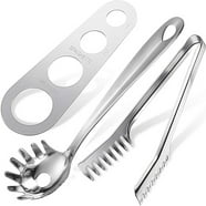 2 Pieces Spaghetti Spoon Large Pasta Server Utensil, 9.4 Inch Stainless ...