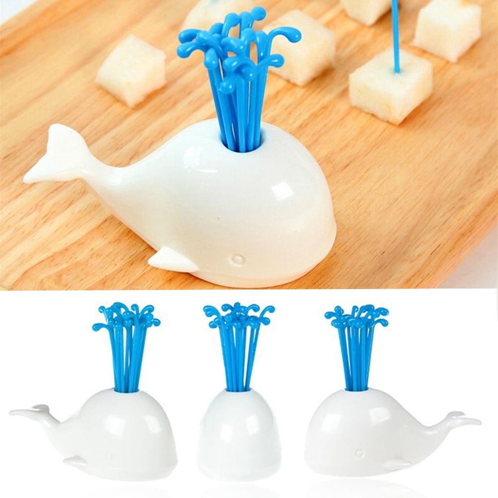 Shenmeida 48Pcs/Set Cocktail Toothpicks Cocktail Picks Plastic Cocktail ...