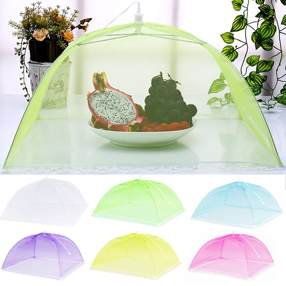Shenmeida 6Pcs Pop-Up Mesh Food Cover Tent, Food Protector Covers ...