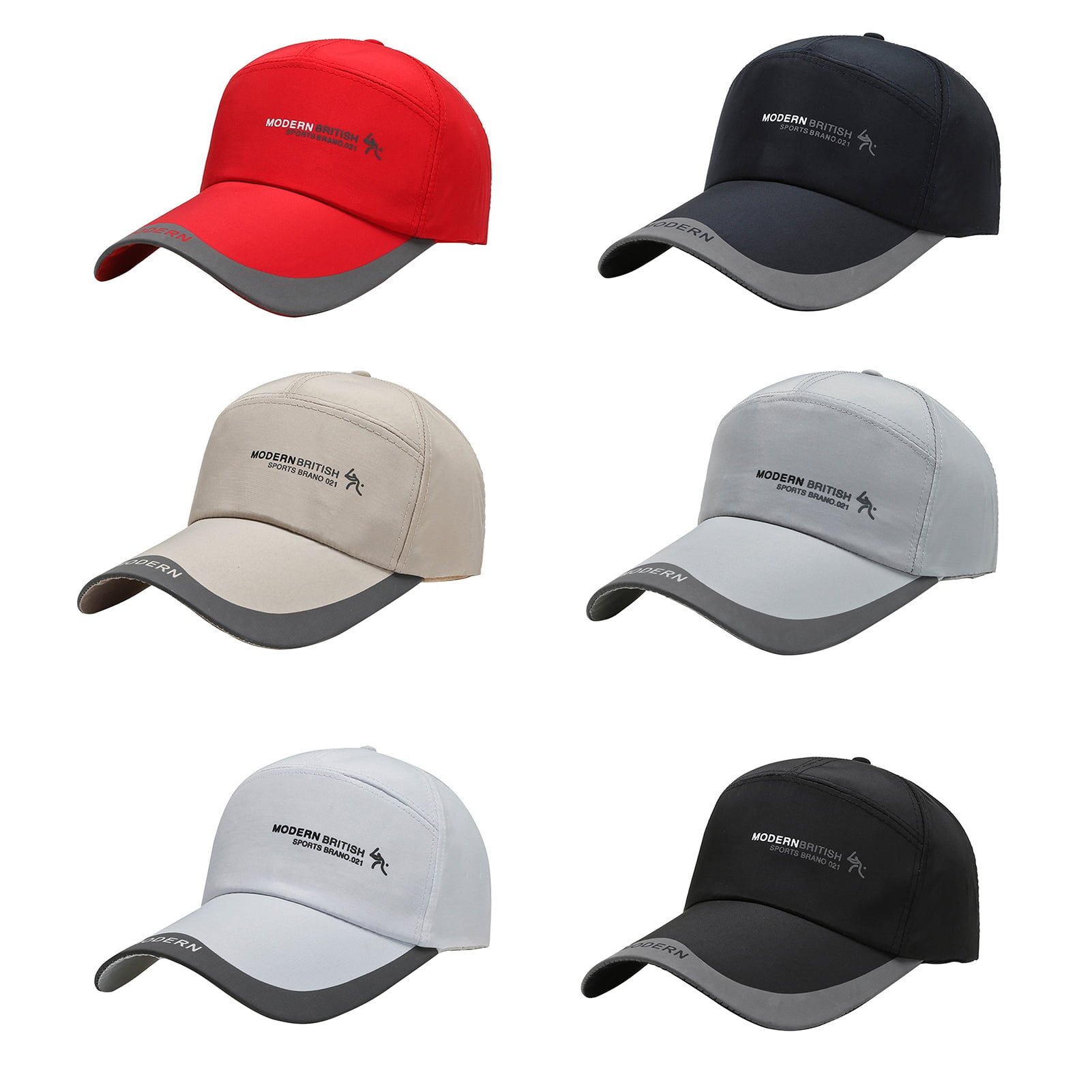 Shenmeida Adjustable Large Brim Block Sun Baseball Cap Men Women ...