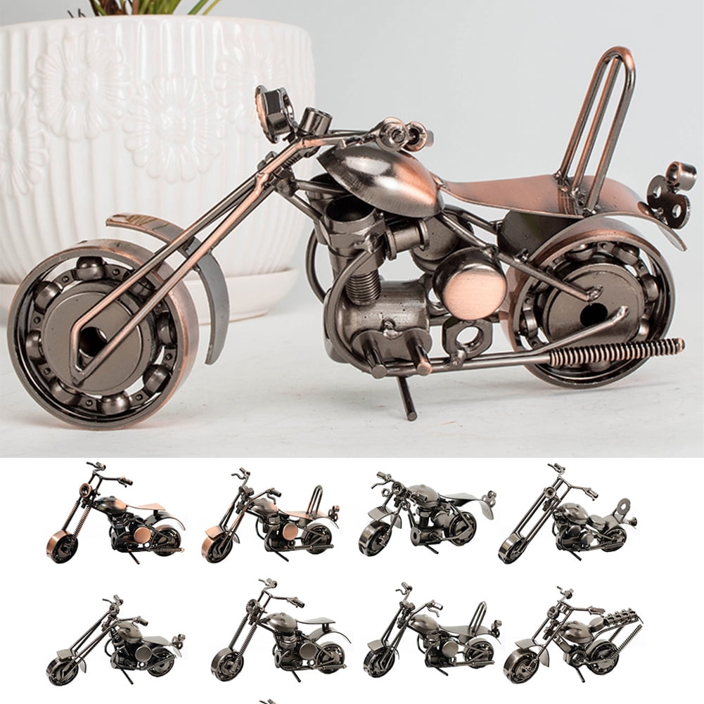 Shenmeida Metal Motorcycle Model Motorcycle Sculpture Artwork ...