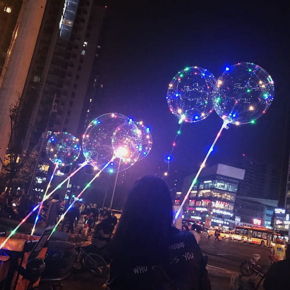 Shenmeida Multi-size Bobo Balloons Bubble Balloons, 5 Pcs Clear Bobo ...