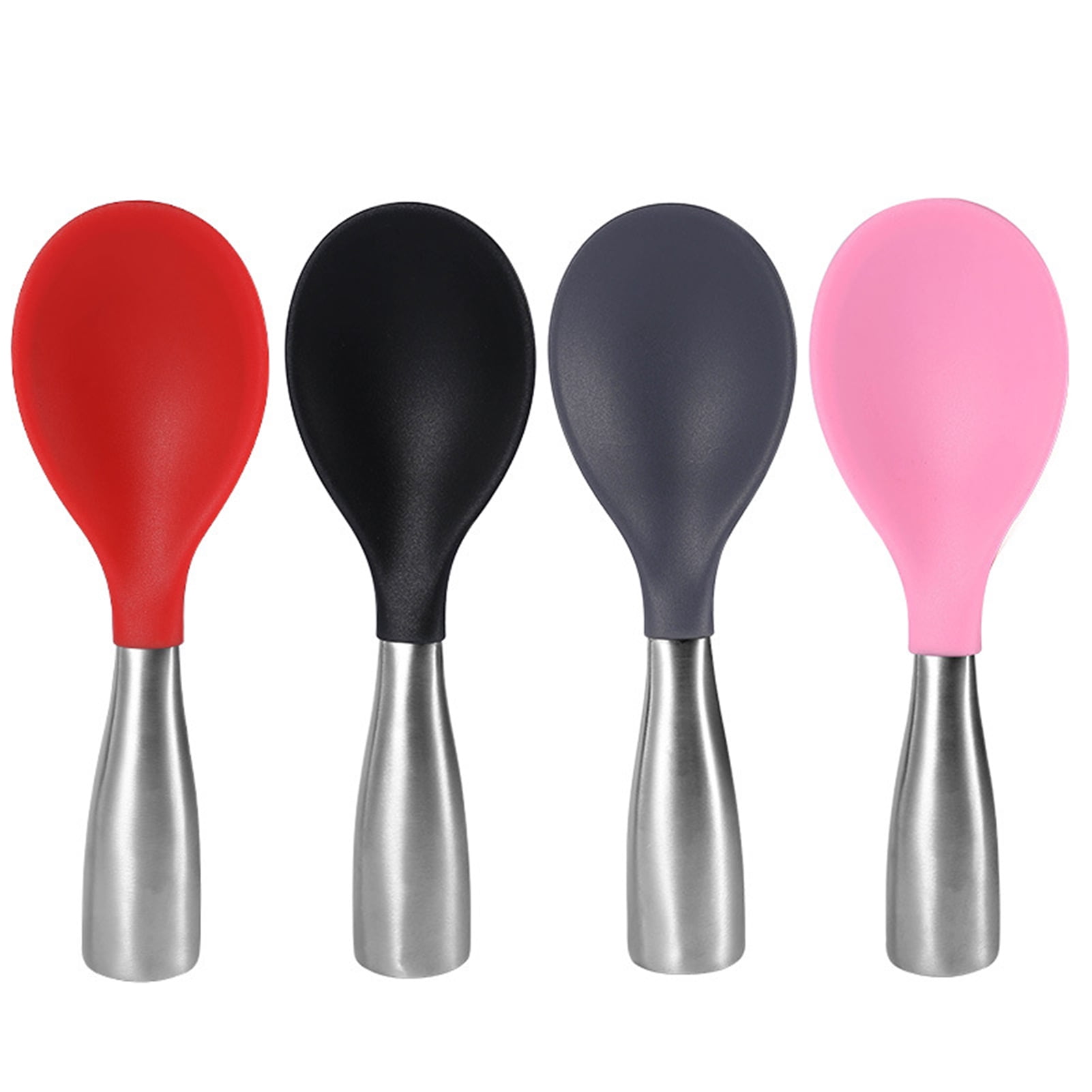 Shenmeida Rice Paddle, Standing Rice Spoon with Stainless Steel and ...