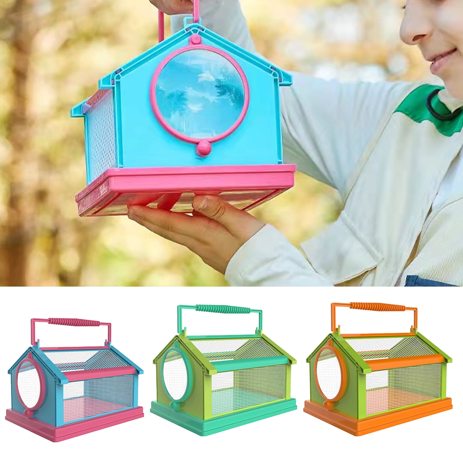 Shenmeida Small Butterfly Habitat, Insect Mesh Cage, Caterpillar ...