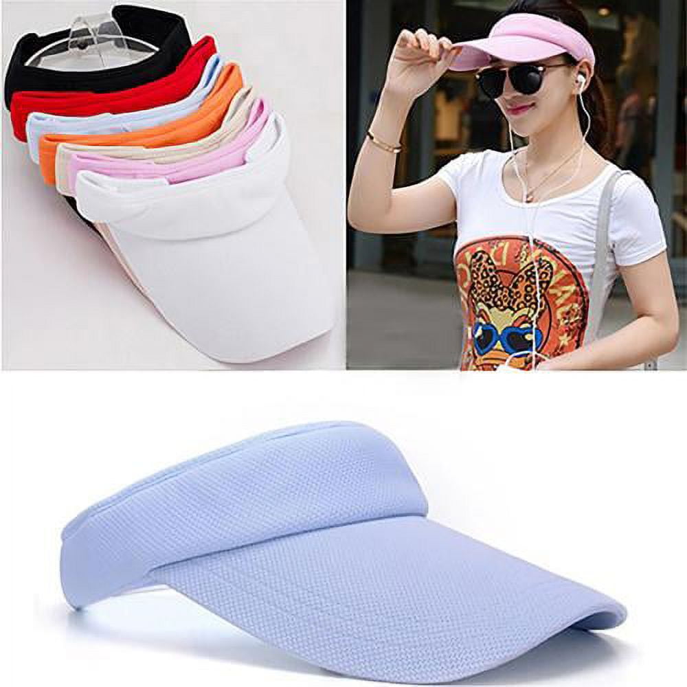 Shenmeida Sun Visor Hats Sun Visors Sports Sun Hat Golf hat One Size ...
