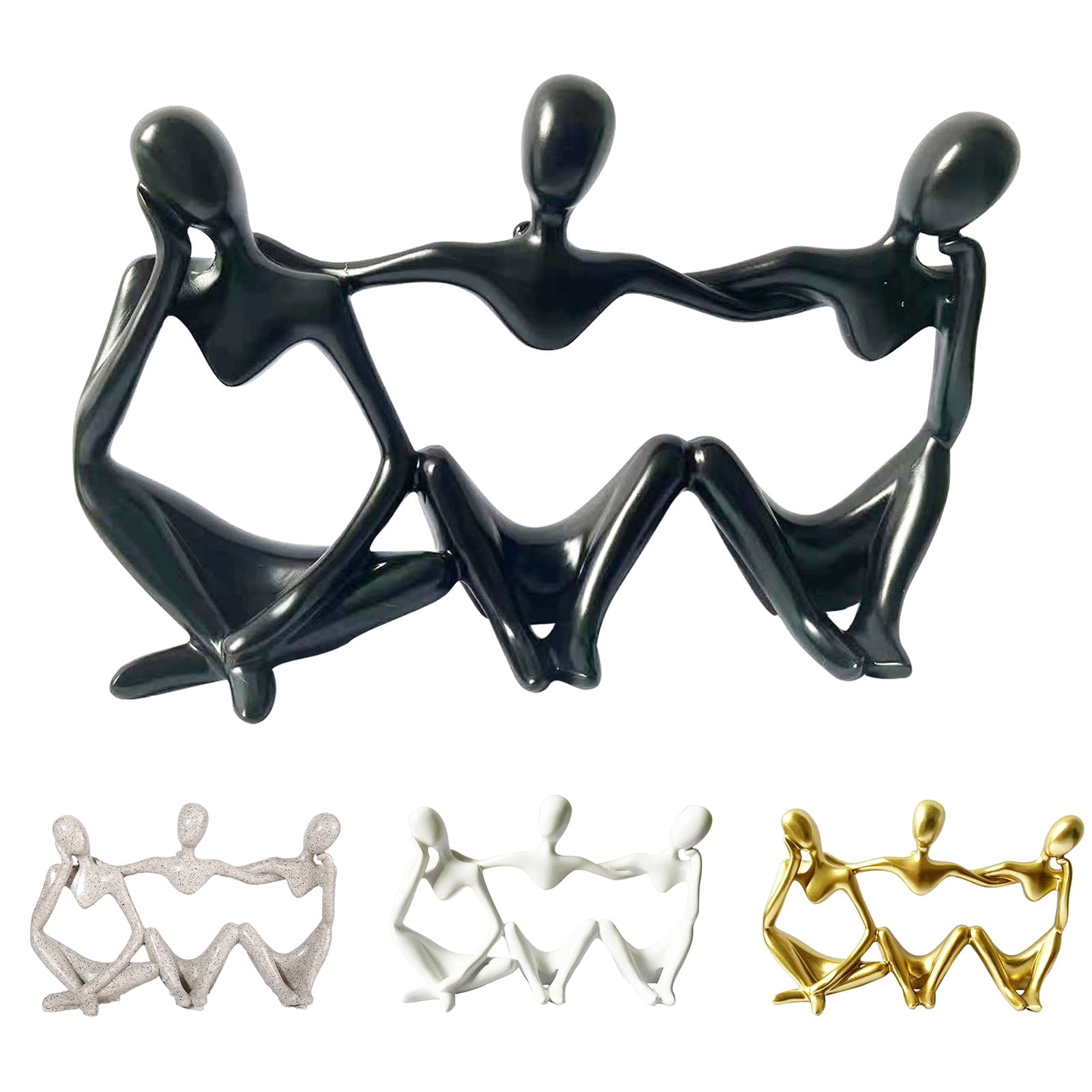 Shenmeida Thinker Statue Decor Accents Abstract Sculptures Home Decor ...