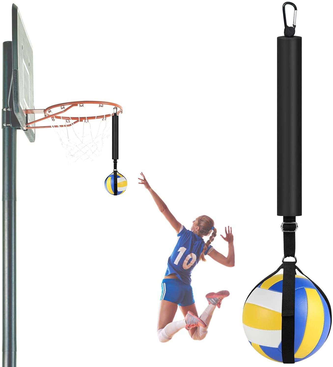 Shenmeida Volleyball Spike Training System for Basketball Hoop ...