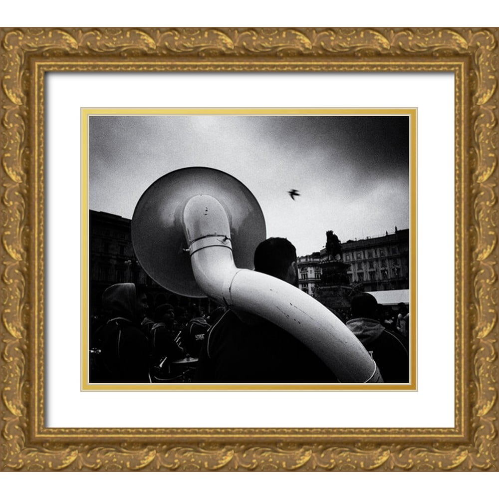 Shepelev, Yuri 17x15 Gold Ornate Wood Framed with Double Matting Museum Art Print Titled - Tube ...