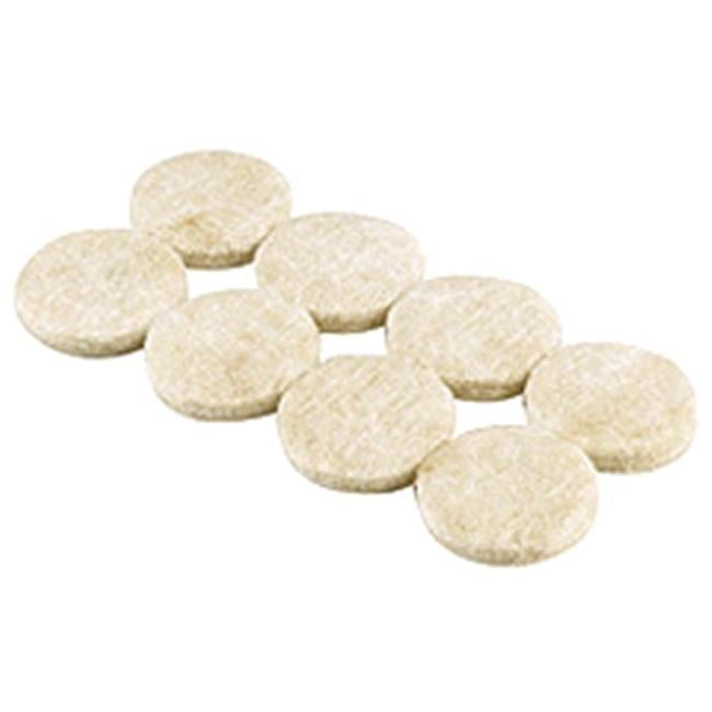 Shepherd 20 Count .75 in. Beige Heavy Duty Felt Gard Felt Pads - Beige ...