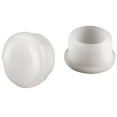 Shepherd 3011 1" White Plastic Leg Inserts 4 Count - Walmart.com