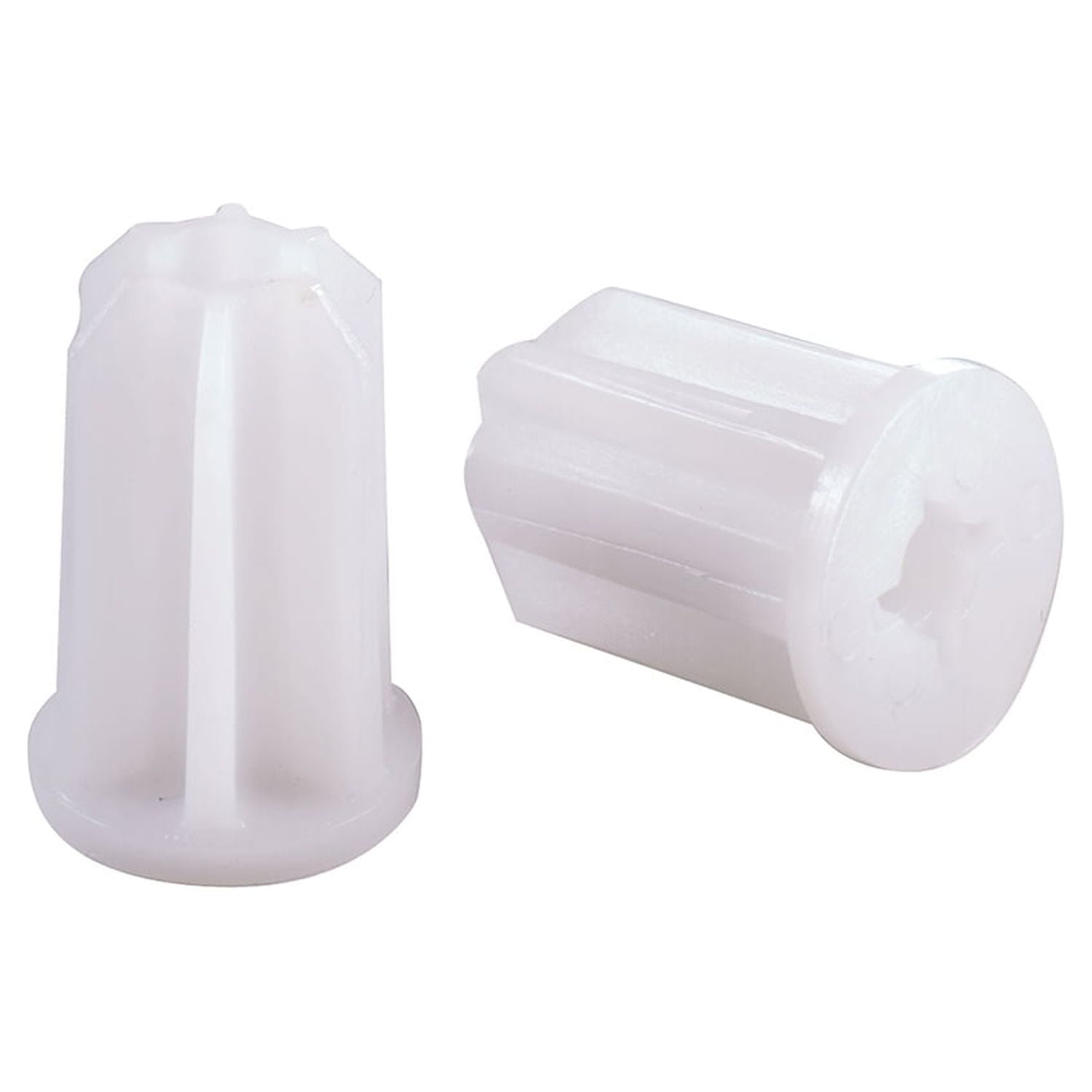 Shepherd 9071 4 Count 7/8" White Caster Furniture Sockets - Walmart.com