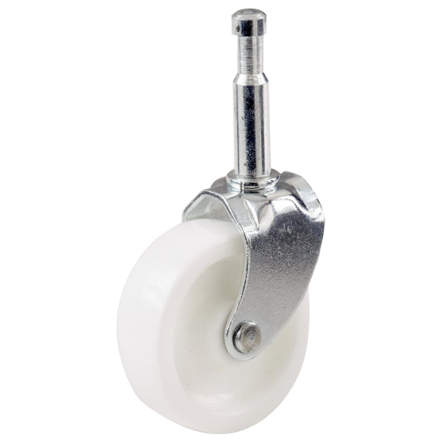 Shepherd Hardware 9053 1-1/4-Inch Plastic Stem Casters, 4-Pack , White ...