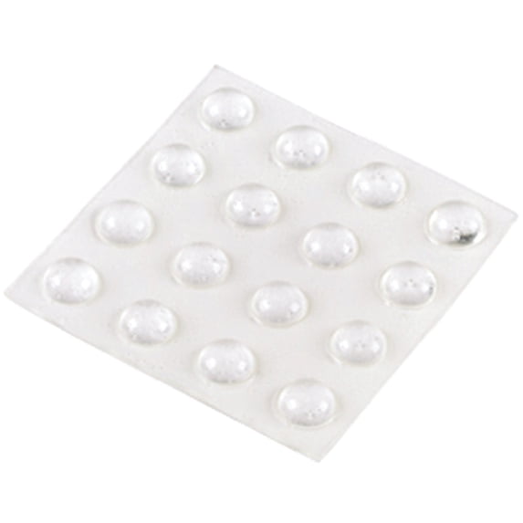 Shepherd 9964 16 Count .38 in. Clear Self Adhesive Vinyl Surface Pad ...