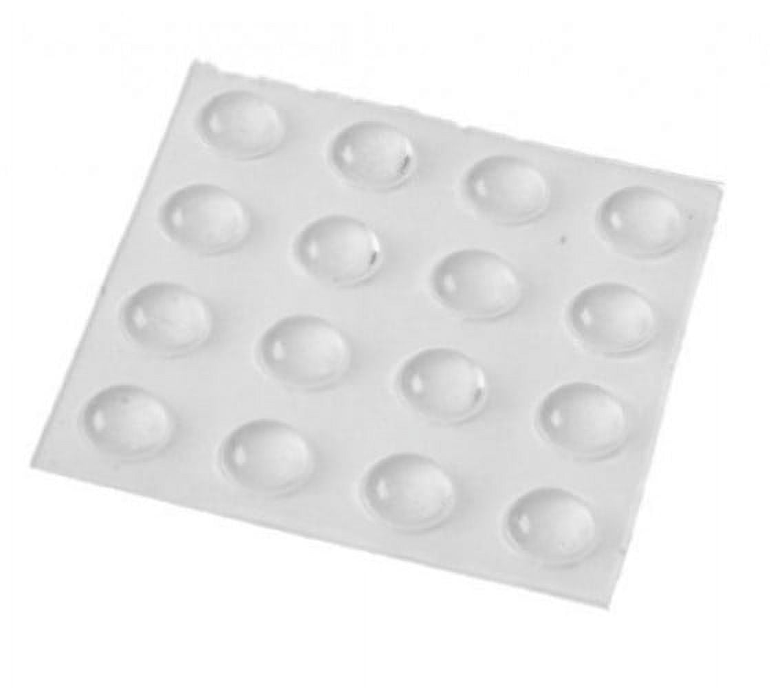 Shepherd 9964 3/8" Clear Surface Gard Self-Adhesive Round Vinyl Pads ...