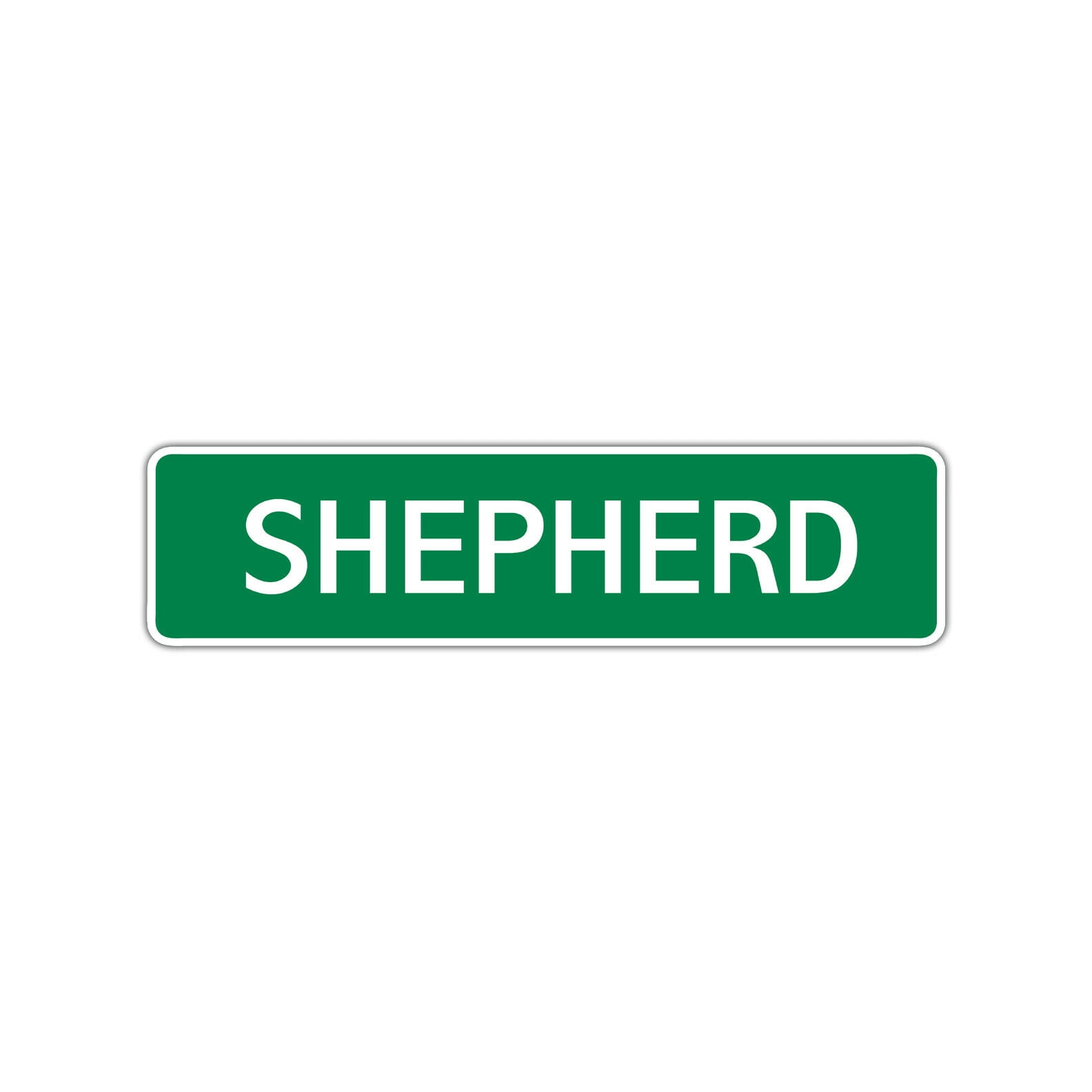 Shepherd Boys Children Indoor Outdoor Unique Wall Novelty Name Letter ...