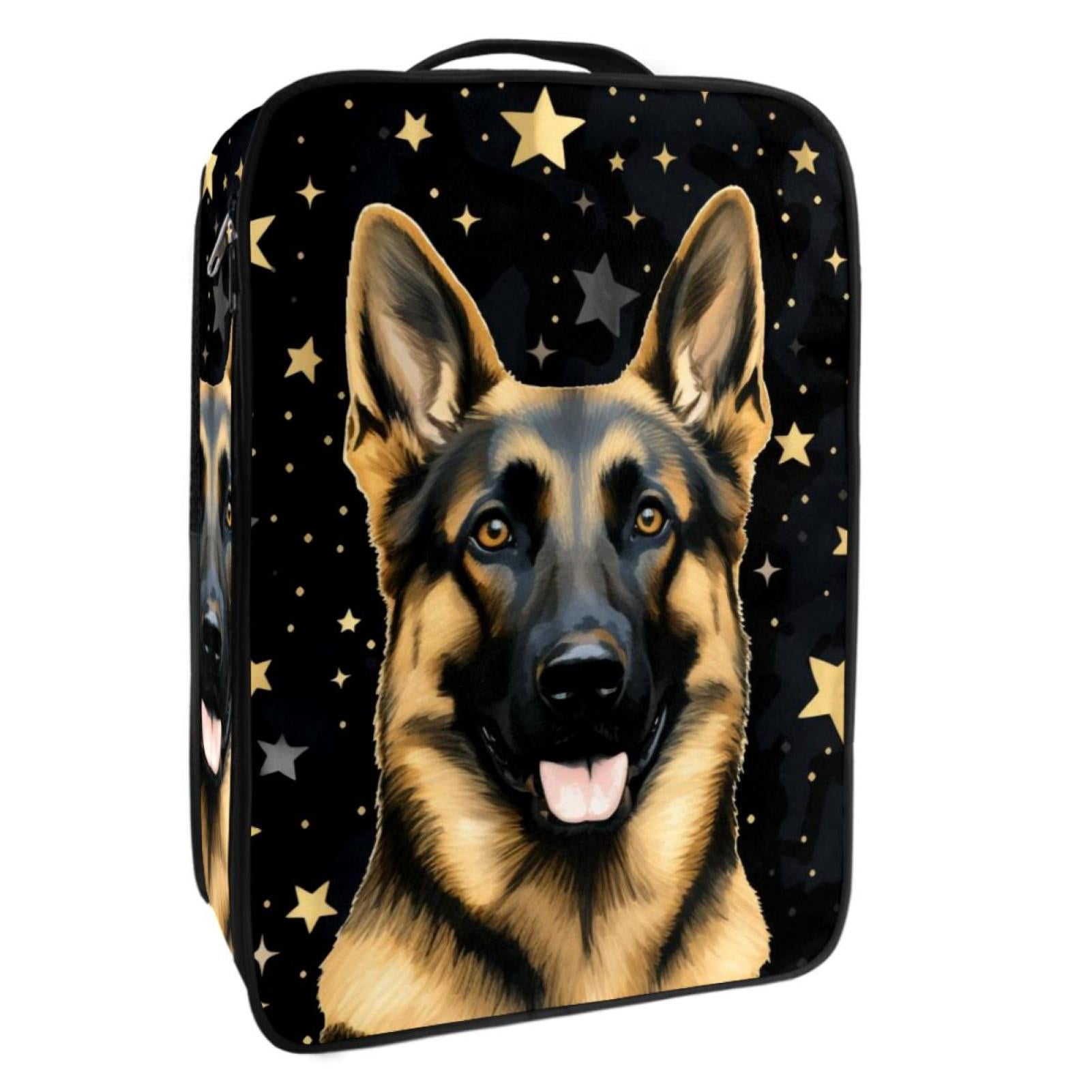 Shepherd Dog Clear Polyester Shoe Containers - - 23x31cm/9x12in Shoe ...