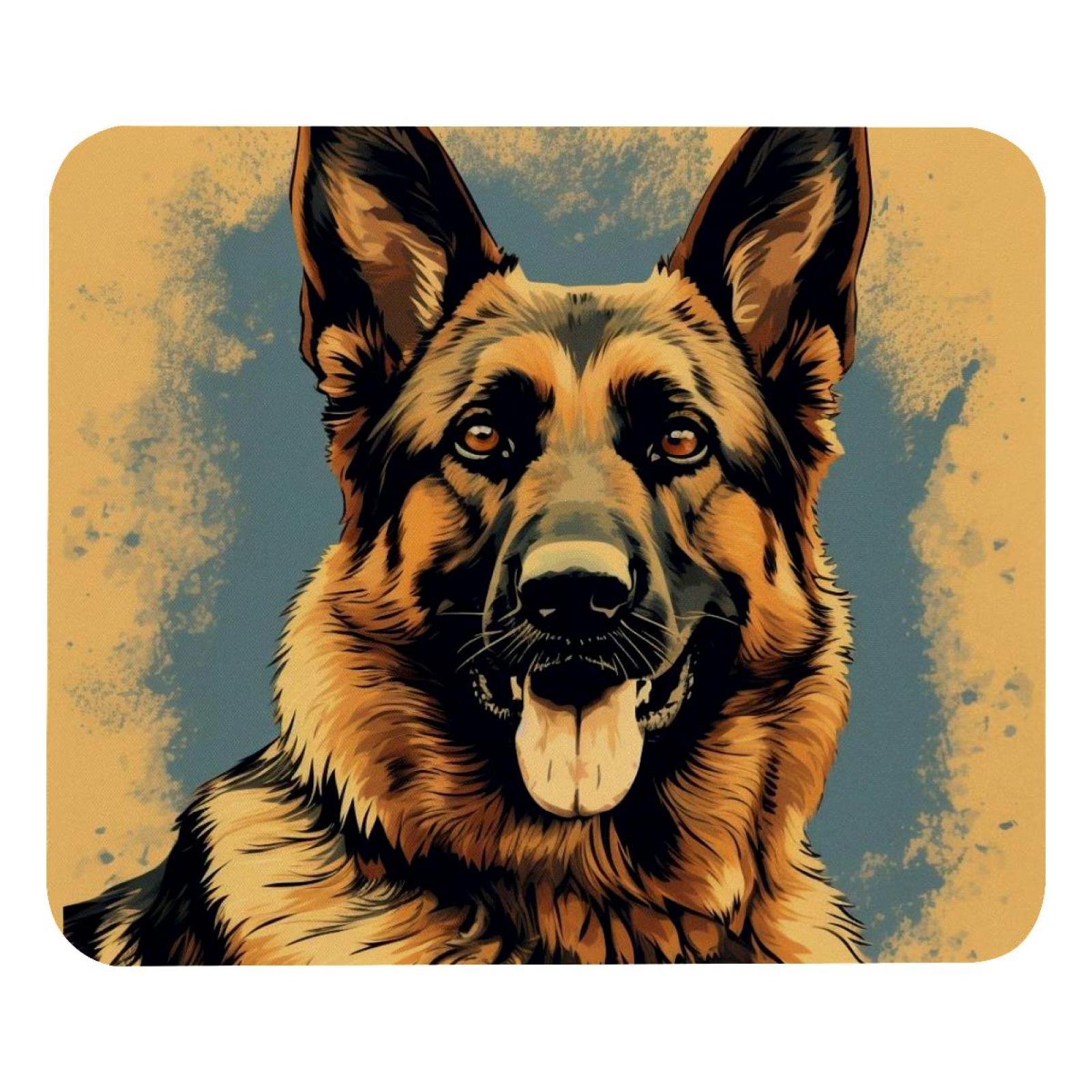 Shepherd Dog Mouse Pad for Wireless Mouse Home Office Desk Laptop with ...
