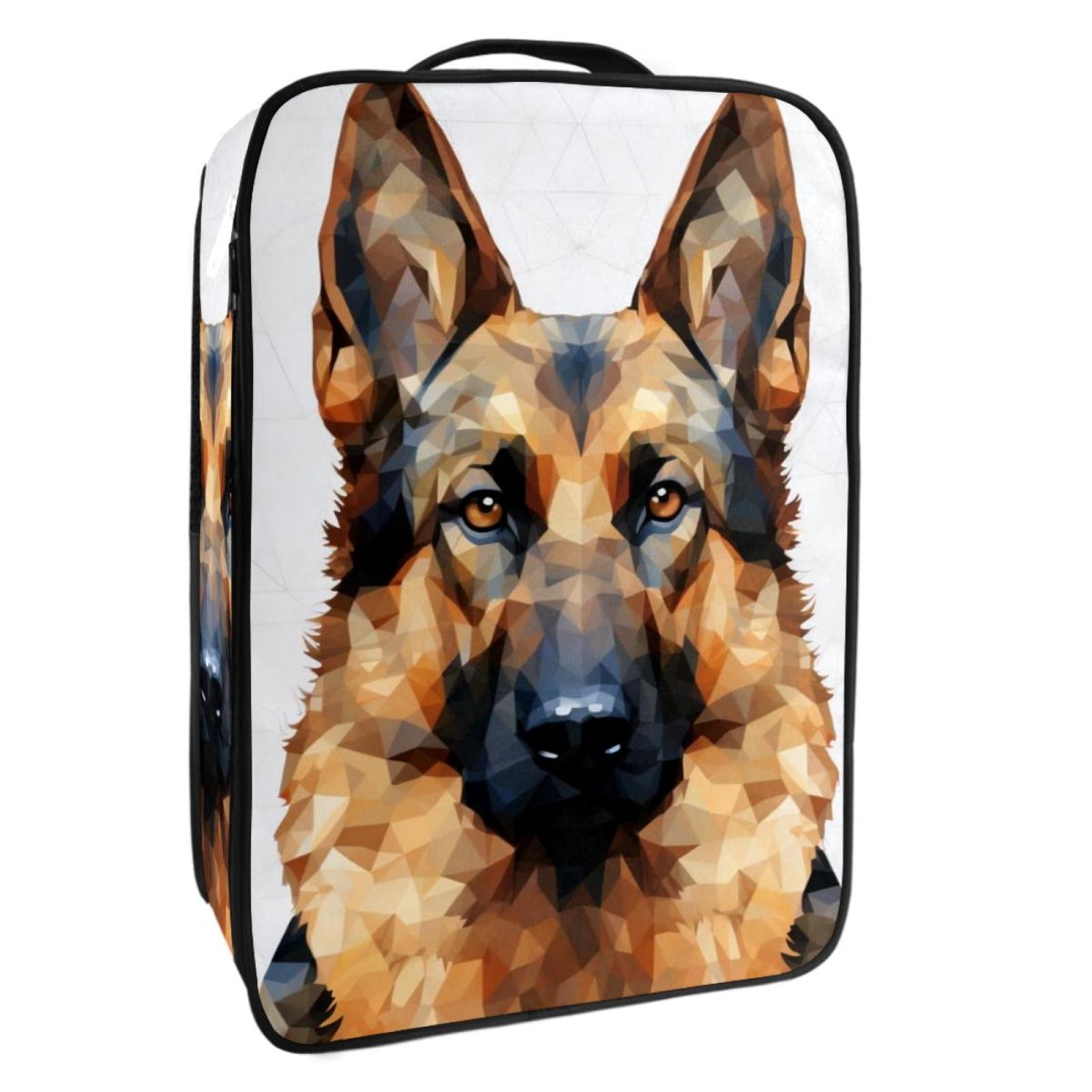 Shepherd Dog Polyester Shoe Boxes Organizer Container, 23x31cm/9x12in ...