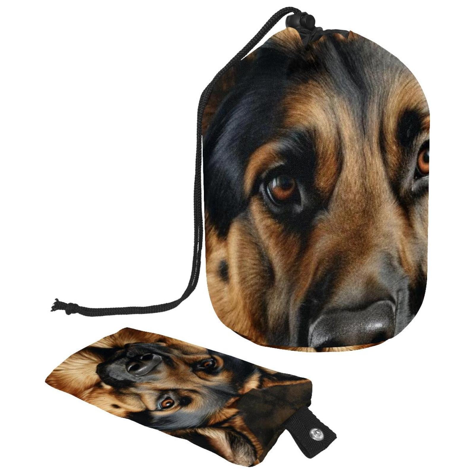 Shepherd Dog Portable Drawstring Mesh Laundry Bag Set - Shower Bags ...