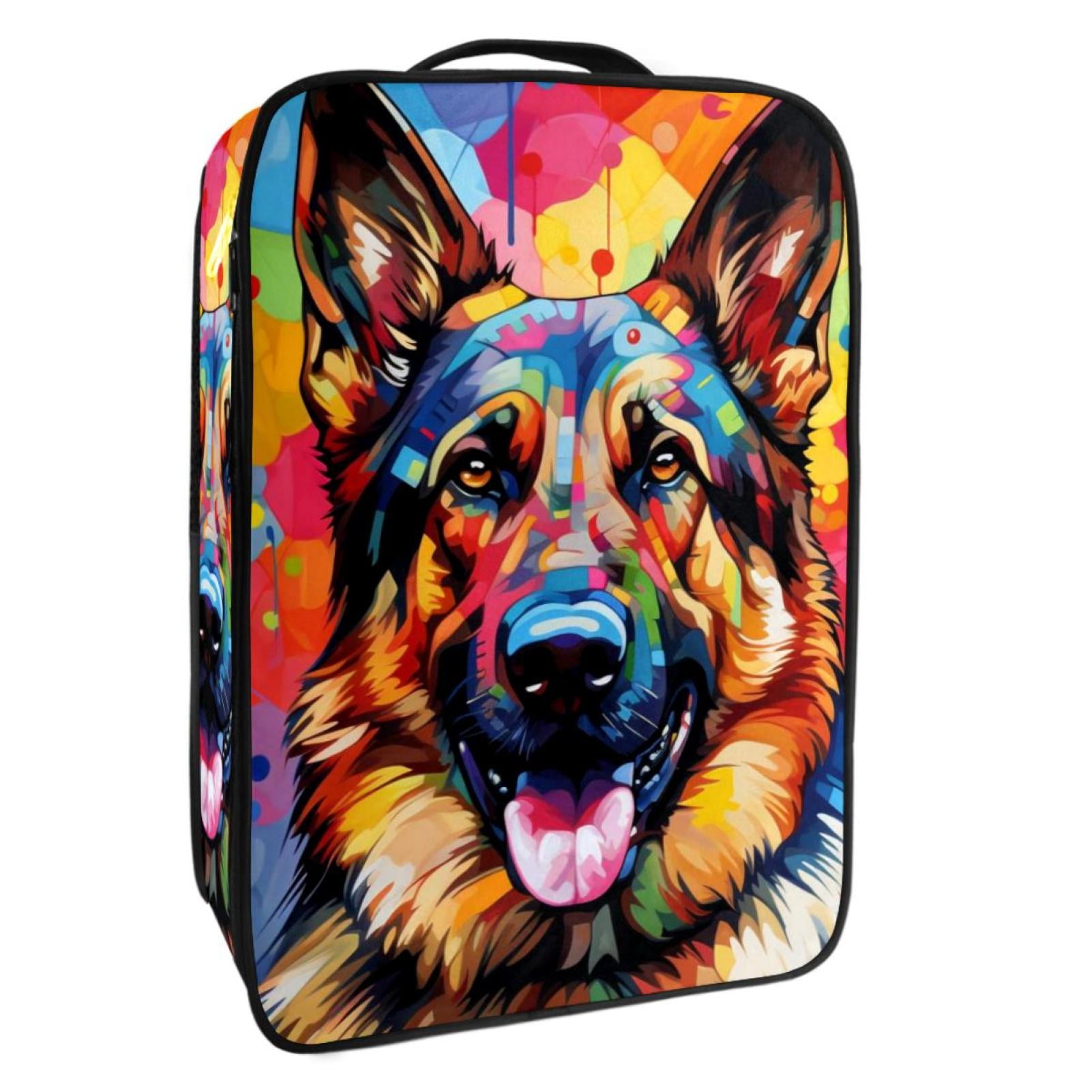 Shepherd Dog Premium Polyester Shoe Box Organizer - Sleek Storage ...