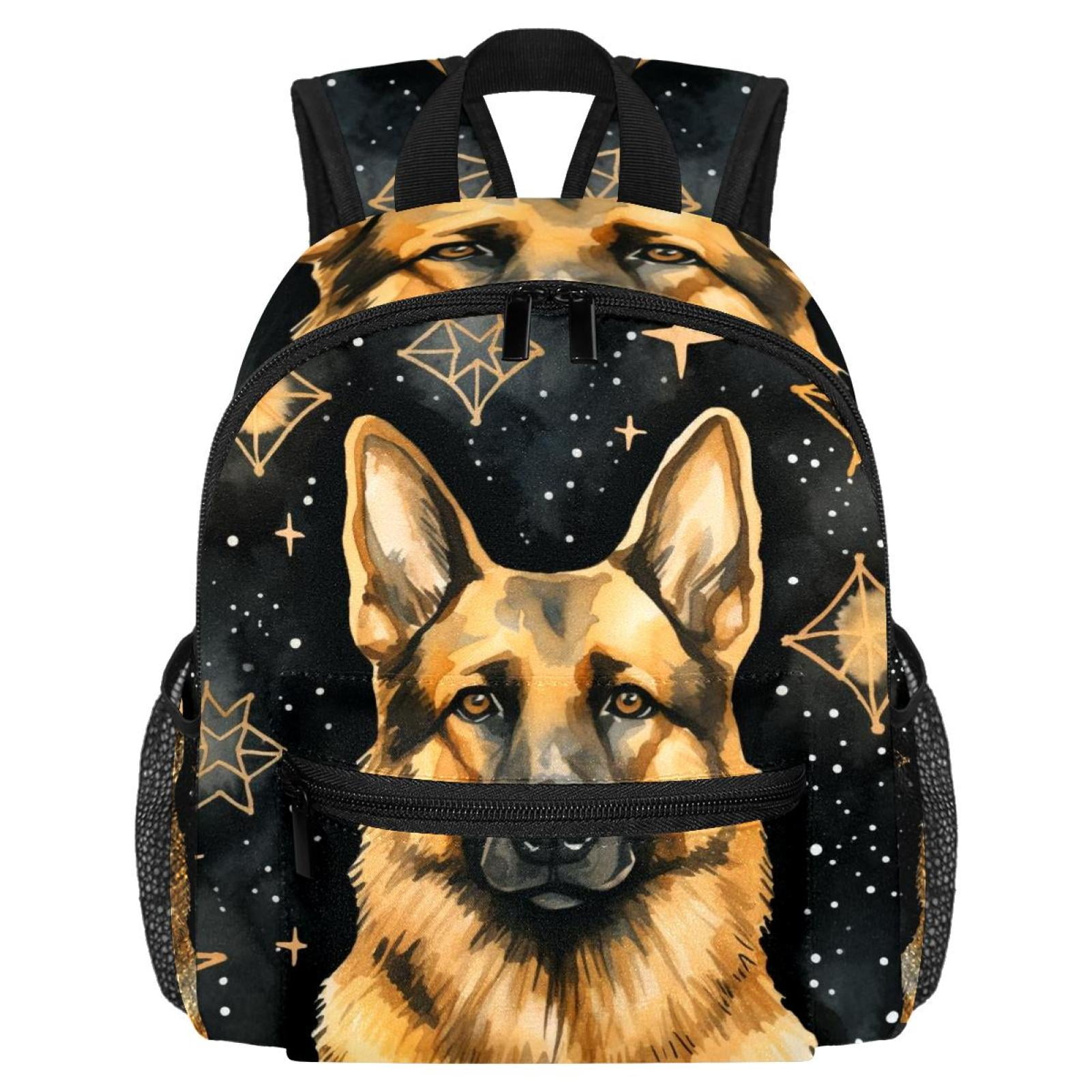 Shepherd Dog Traveling Backpack with Adjustable Shoulder Strap, Large ...