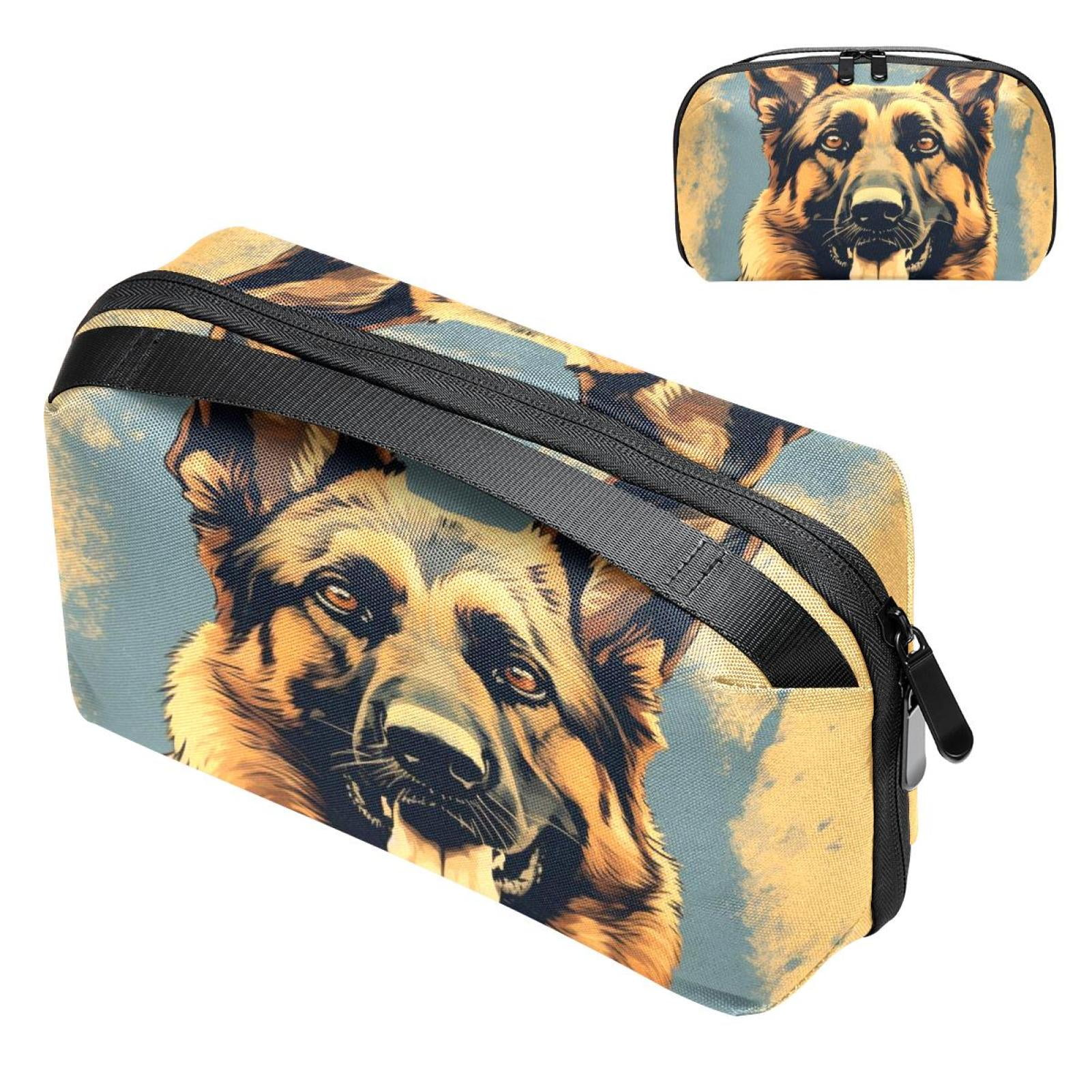 Shepherd Dog USB Cable Organizer Charger Pouch Hard Drive Cases Oxford ...