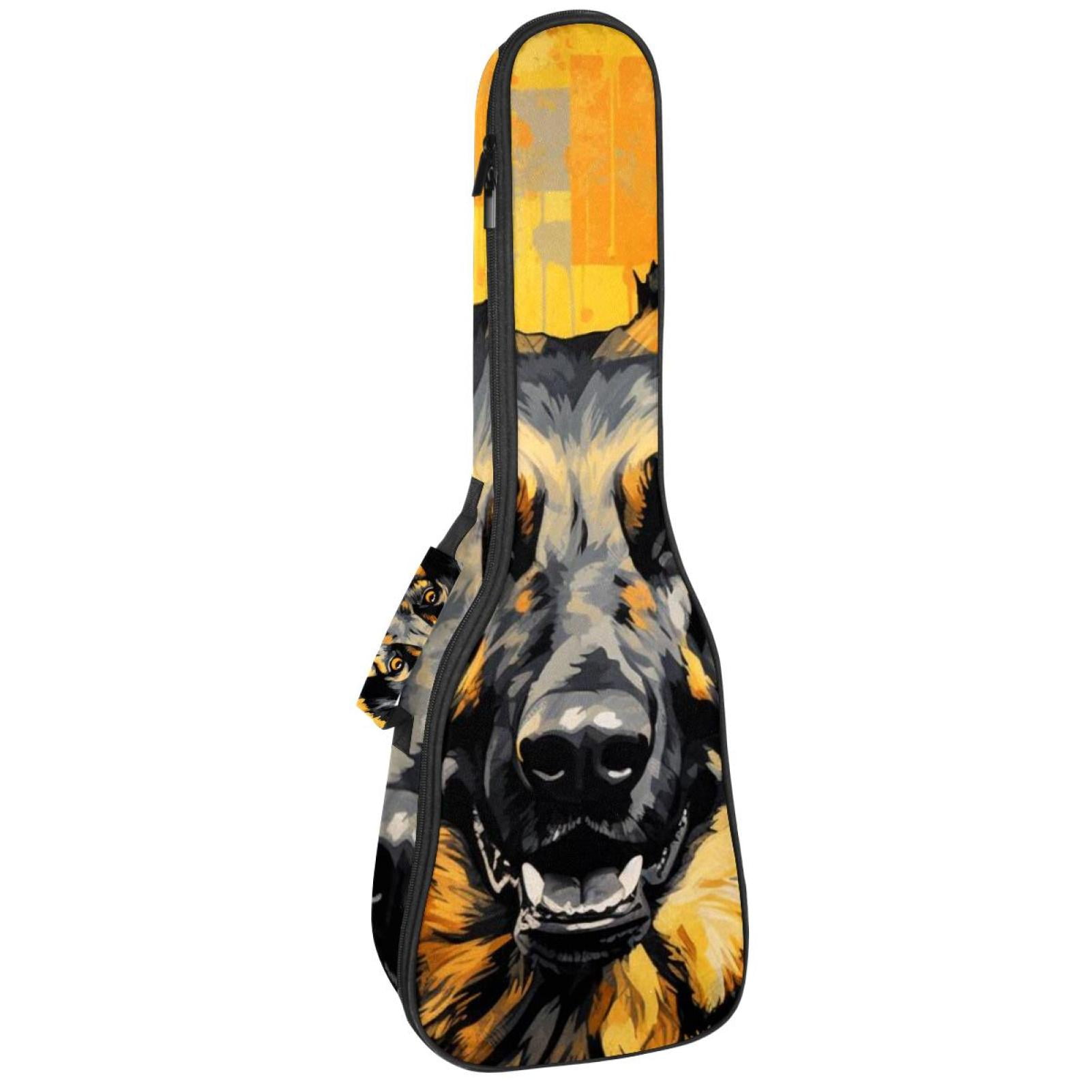 Shepherd Dog Ukulele case Handles Ukulele Case 25 Inch Concert Ukulele ...