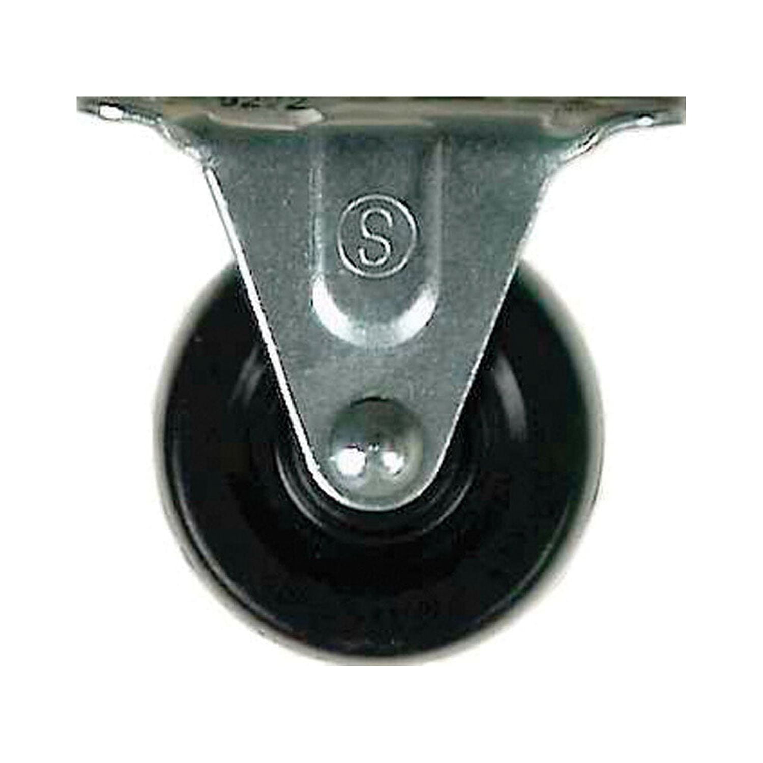 Shepherd Hardware 2 in. D Hard Rubber Rigid Caster 125 lb 1 pk ...