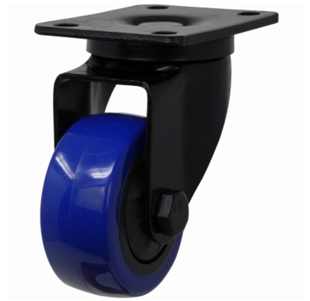 Shepherd Hardware 3660 Blue Diamond TPU Wheel Caster, 3 Inch, Each ...