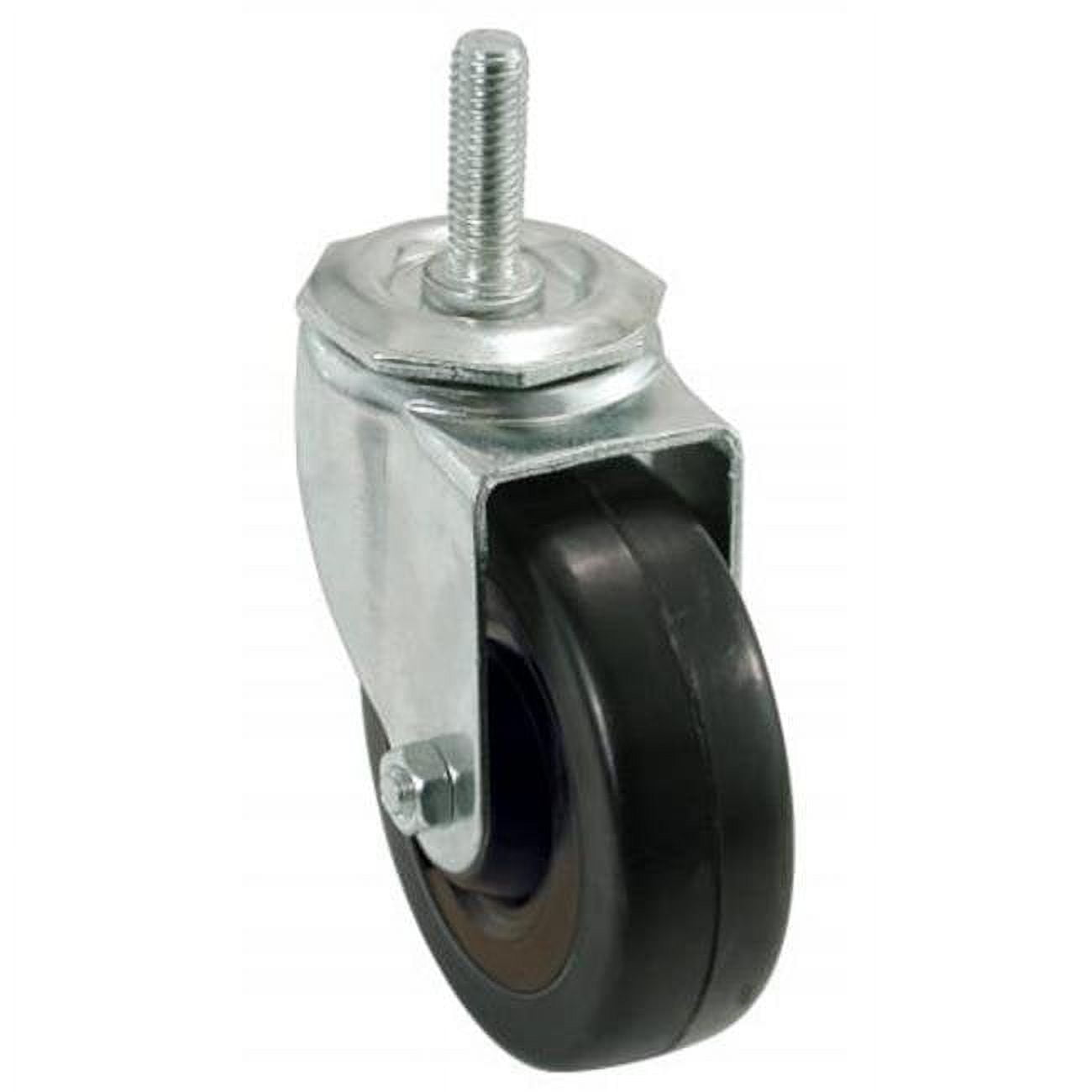 Shepherd 5 in. Dia. Swivel Soft Rubber Caster 225 lb. 1 pk - Walmart.com