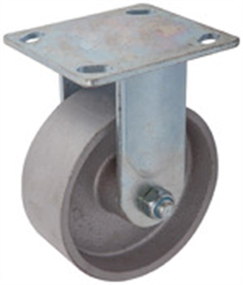 Shepherd Hardware 5025955 5 in. 800 lbs Cast Iron Rigid Caster ...