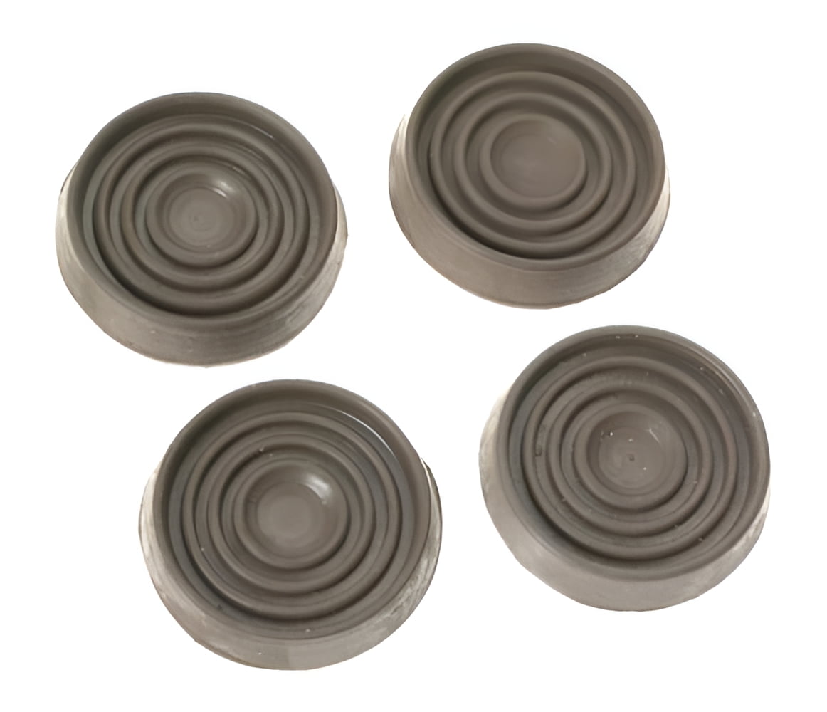 Shepherd Hardware 9075 1-1/2-Inch Round Rubber Furniture Cups, 4-Pack ...