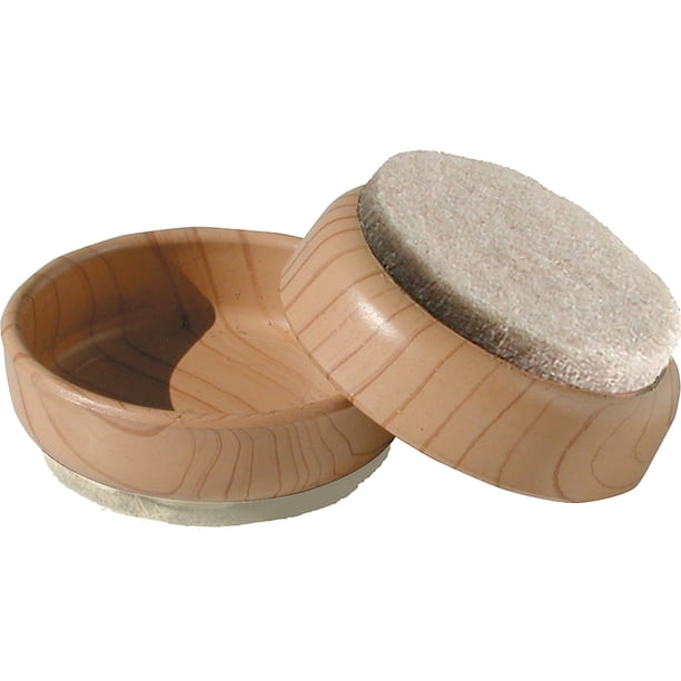 Shepherd Hardware 9364 2-3/8-Inch FeltGard Furniture Cups, 4-Pack ...