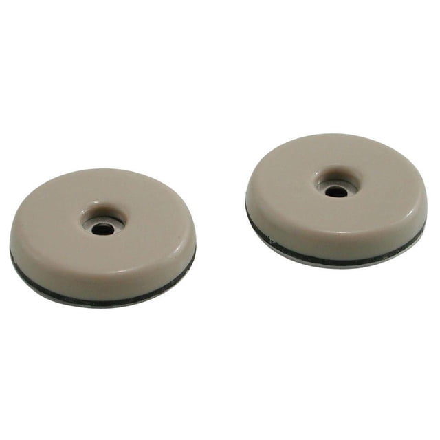 Shepherd Hardware 9452E 1-Inch Round, Adhesive Slide Glide Furniture ...