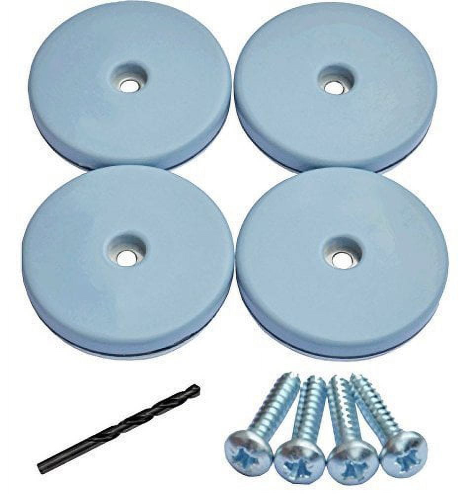 Shepherd Hardware 9453 2-Inch Round, Adhesive Slide Glide Furniture ...