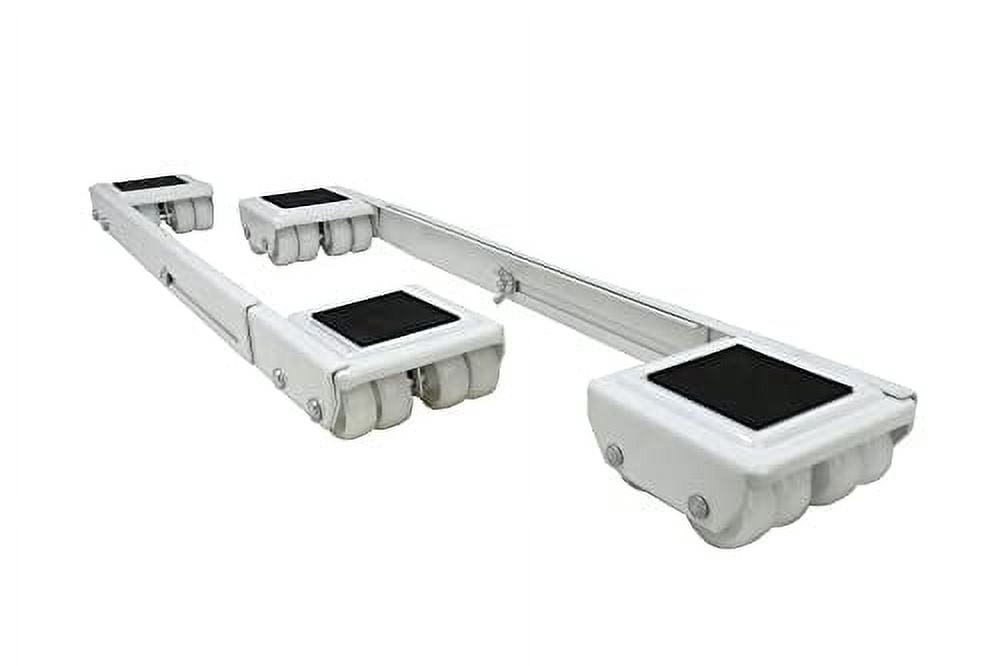 Shepherd Hardware 9601 Stamped Steel Adjustable Appliance Rollers, 2 ...