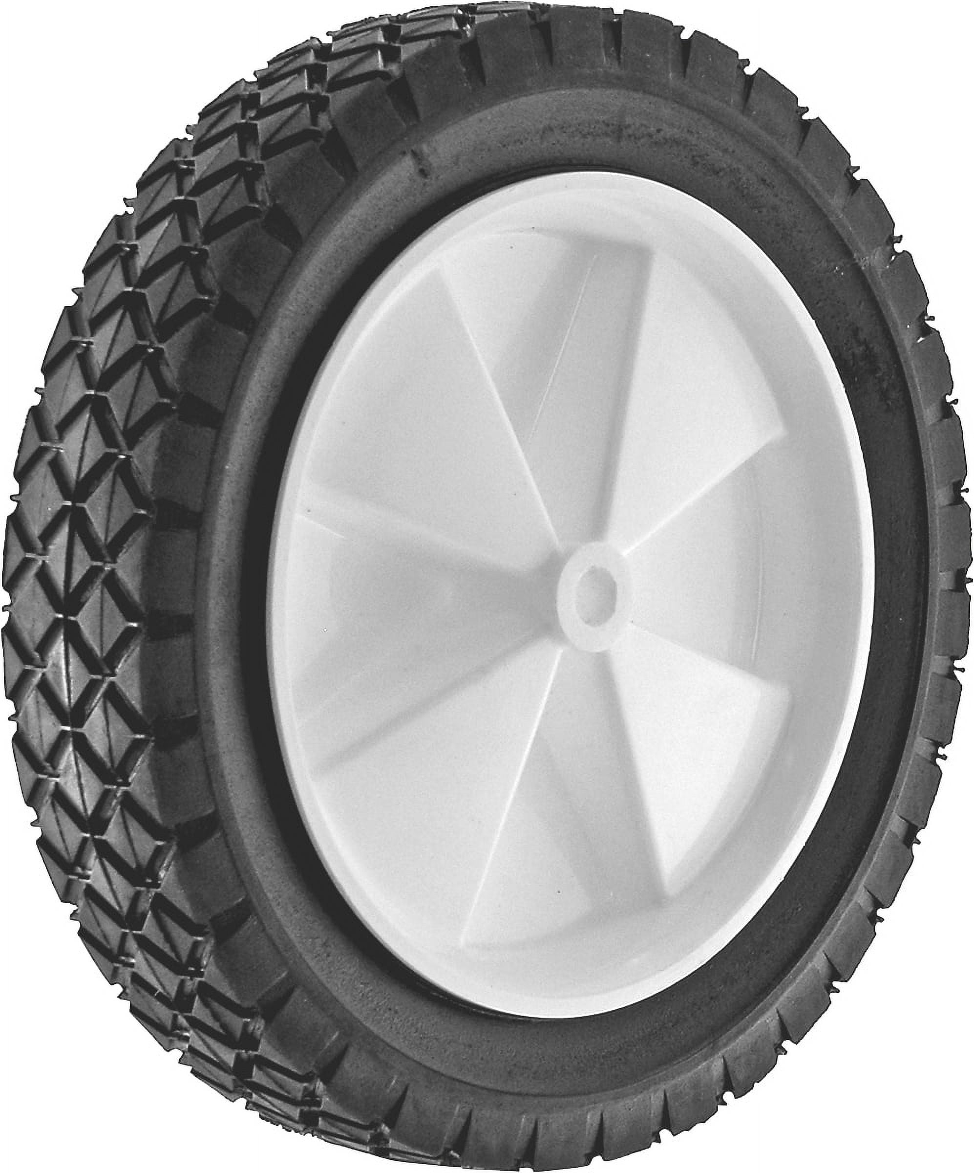 Shepherd Hardware 9615 10-inch Semi-Pneumatic Rubber Replacement Tire ...